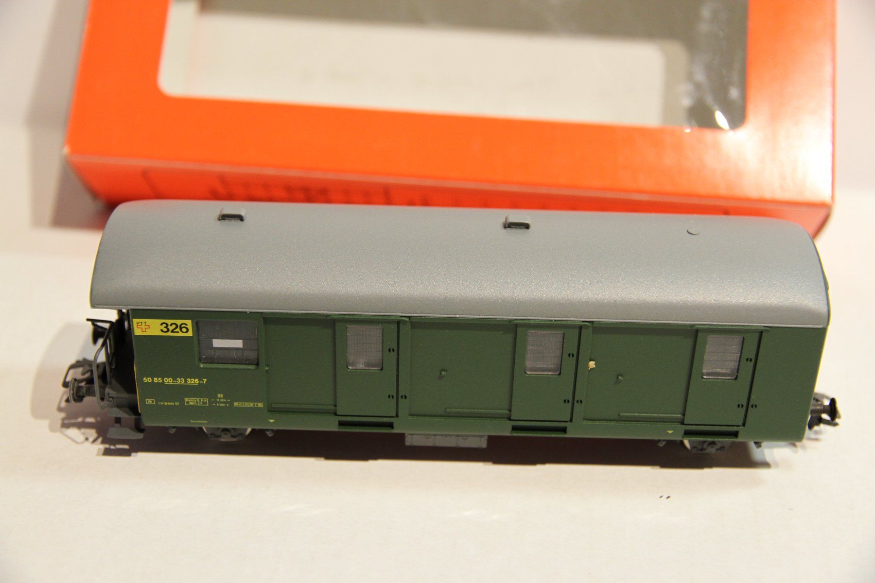 Postwagen T2, SBB, AKU, Epoche V, HO, AC, Neu (Neu und originalverpackt ...