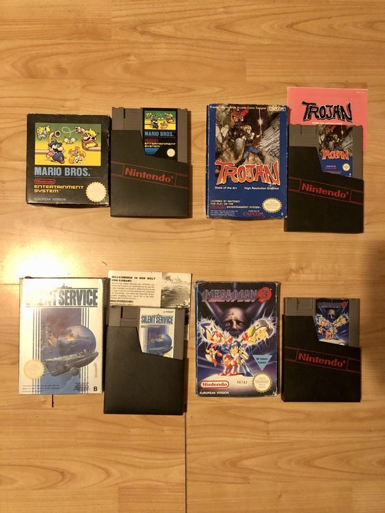 NES - 7 Games mit OVP und Spieleanleitung (Gebraucht) in Sarnen für CHF ...
