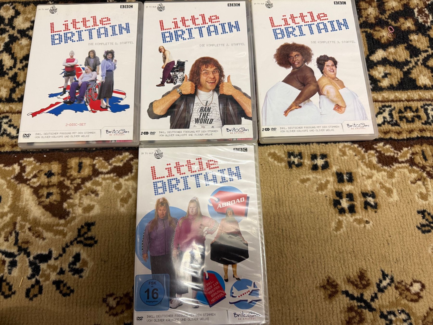 Little Britain - Staffel 1-3 + Abroad - DVD Box Set (Neu (gemäss ...