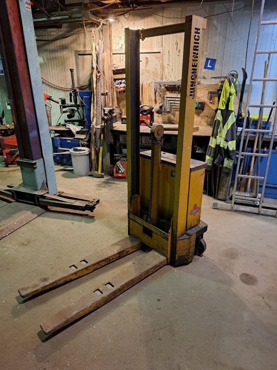 Defekt! 1000 kg Hubwagen Elektrostapler Stapler Transpallet (Defekt) in ...