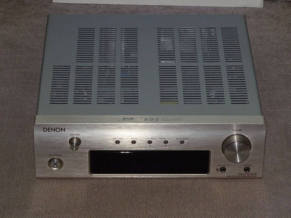 Denon DRA-F107 Verstärker, Radio, Phono (Gebraucht) in Hirzel für CHF 45 – mit Lieferung auf ...