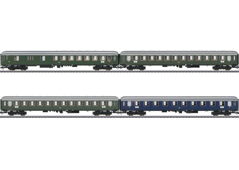 Märklin H0 Reisezugwagen 4-tlg. aus Startpackung 29440 (Neu und ...