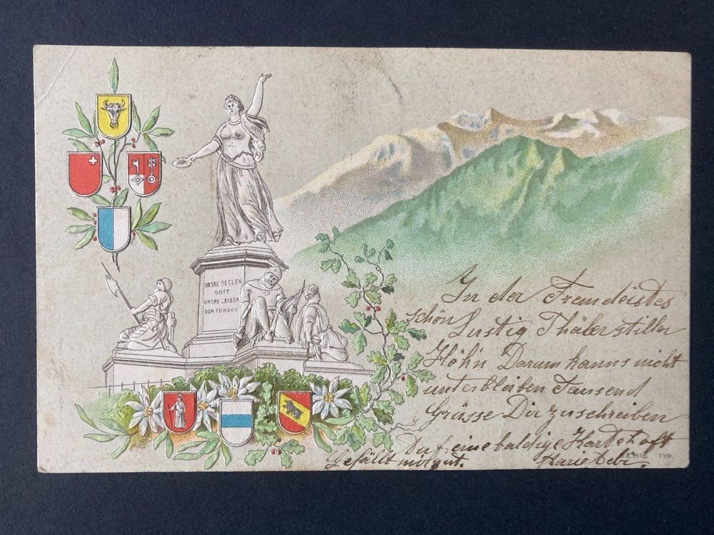 AK St.Jakobsdenkmal Basel (Gebraucht) in Mirchel für CHF 10 – mit Lieferung auf Ricardo kaufen