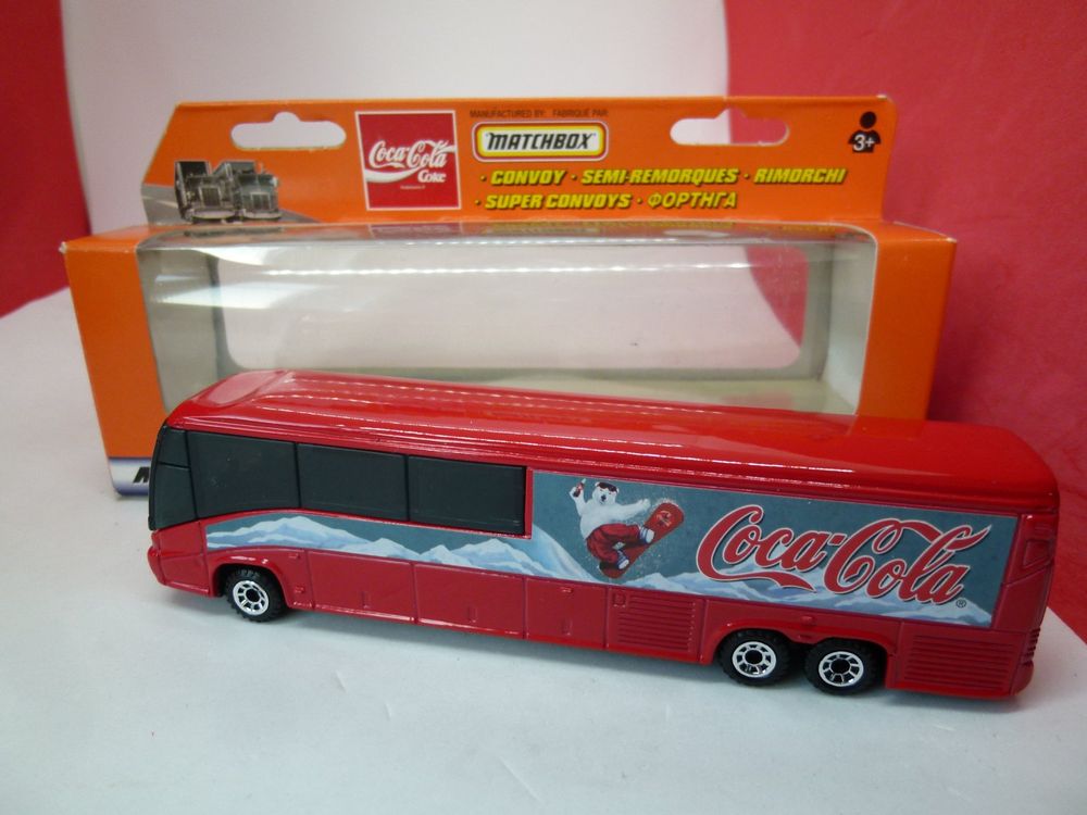 Matchbox - Bus/Coach Coca-Cola - recht schwer/solide - Rar (Neu (gemäss ...