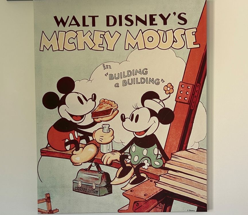 Tableau sur toile Mickey & Minnie Mouse Disney | Kaufen auf Ricardo