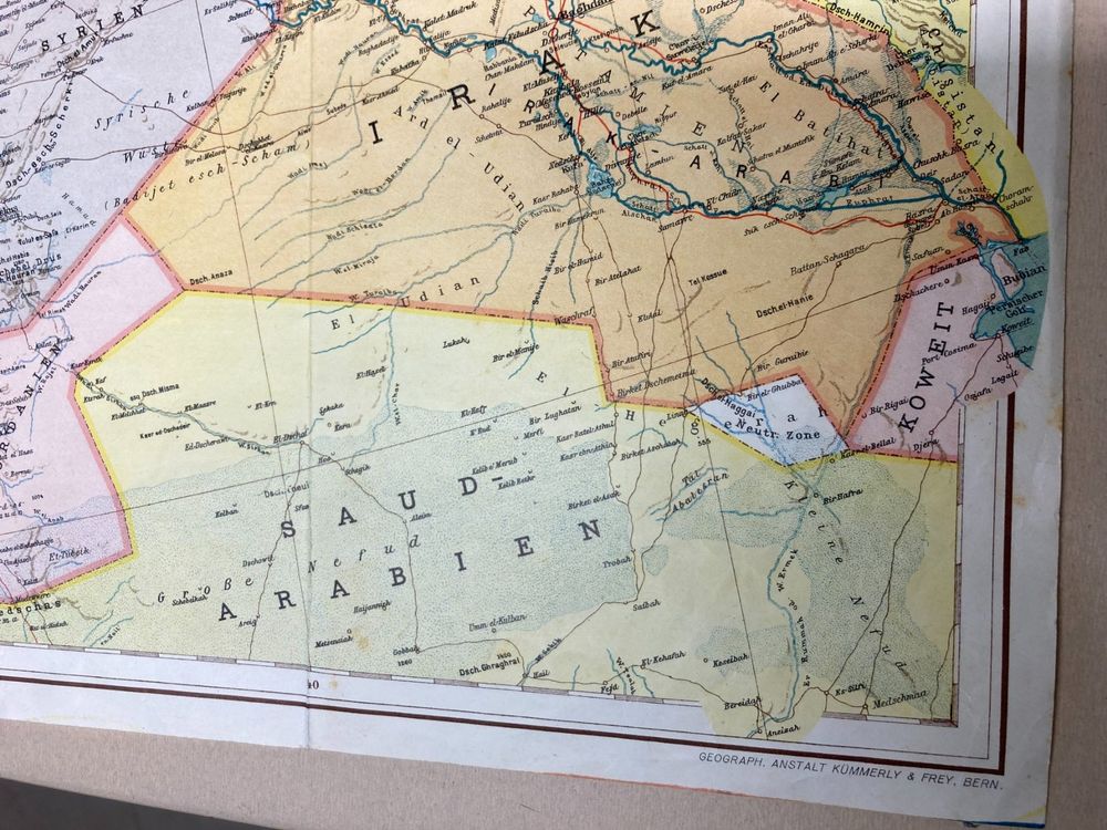 Europakarte Massstab 1:5000 000. Ukraine unter Russland (Gebraucht) in ...