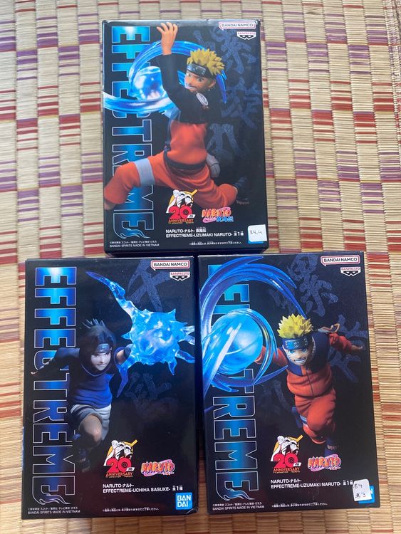 Naruto Uzumaki Effectreme Figuren 15cm NEU - Preis pro Figur (Neu und ...