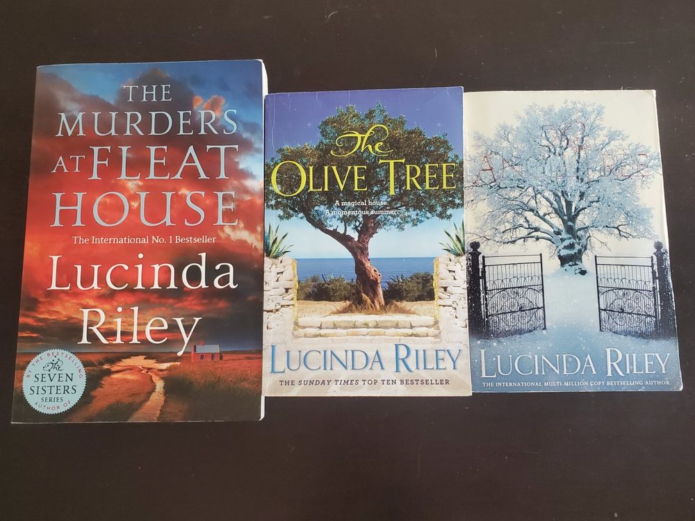 Lucinda Riley 3 books: Olive tree, The angel tree & The mude (Gebraucht ...