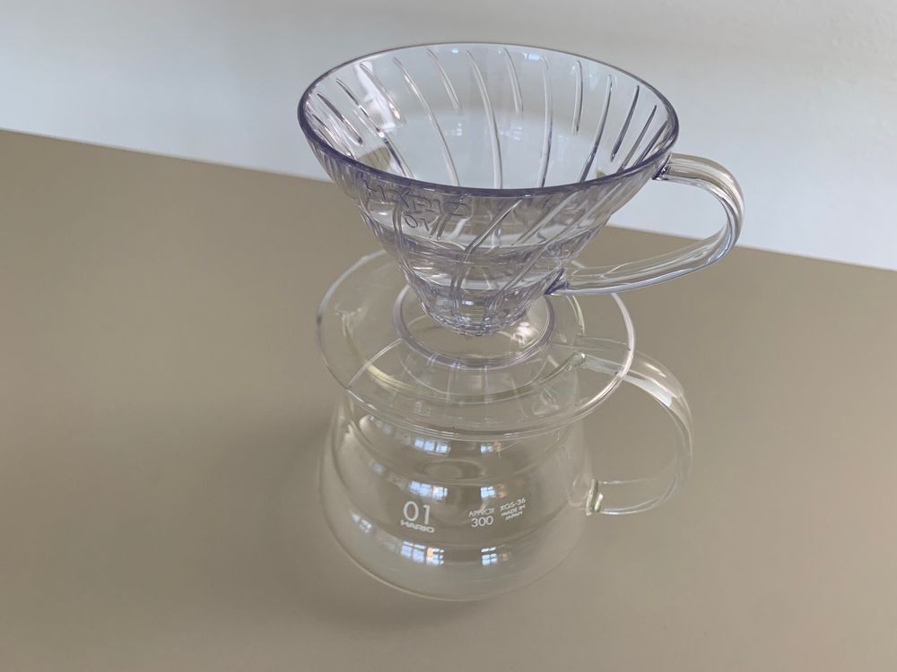 Hario V60 Filter-Set - Grösse 01 (für 1-2 Portionen) | Kaufen auf Ricardo