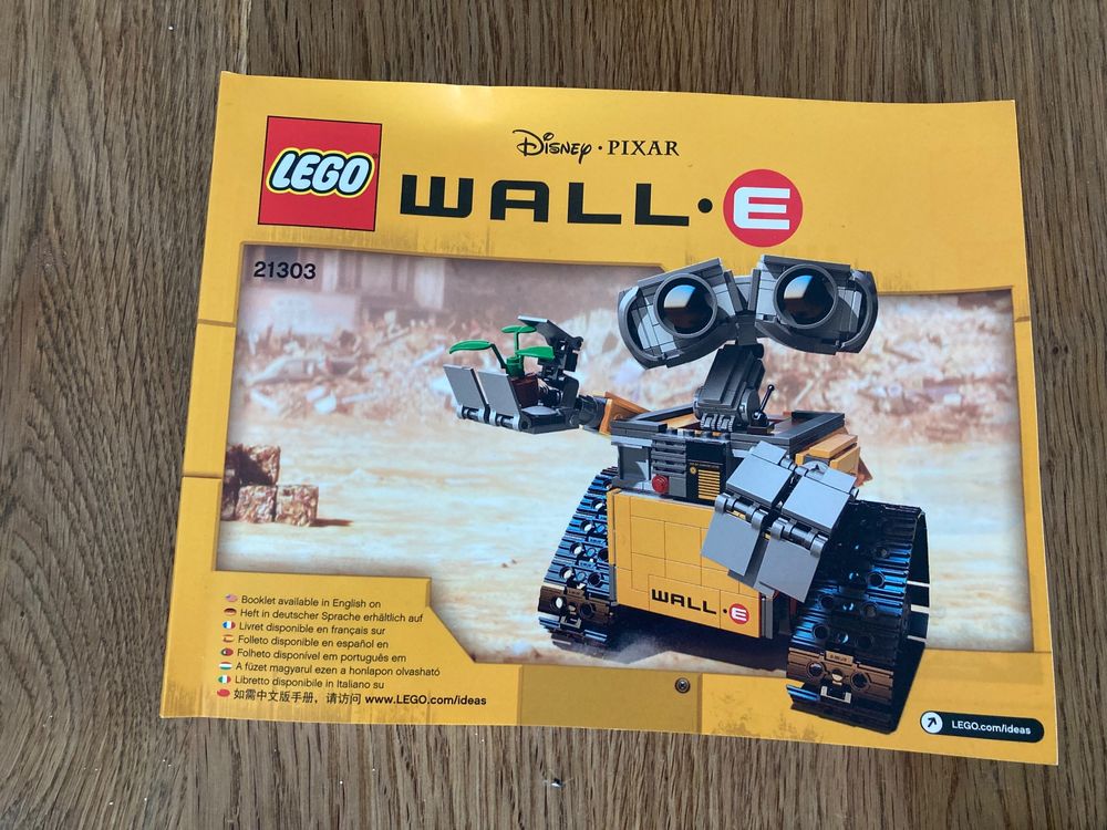 LEGO Disney Pixar Wall-E 21303 (Gebraucht) in Studen BE für CHF 150 ...