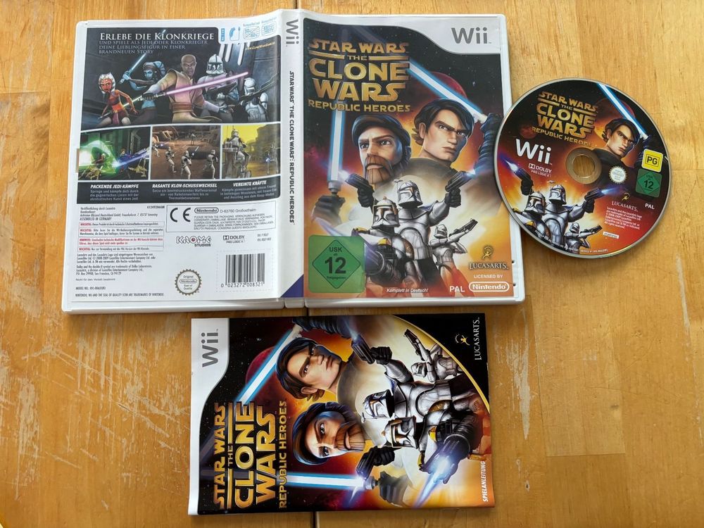 Star Wars The Clone Wars Republic Heroes (CIB) (Gebraucht) in ...