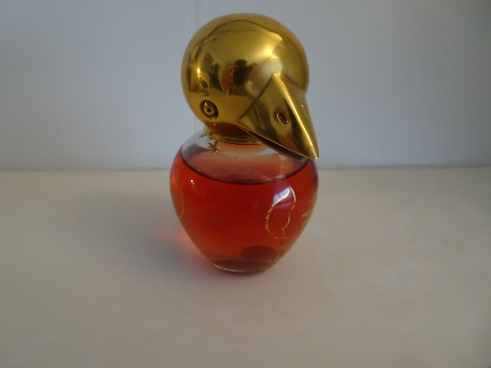 Vintage Parfum Flacon CHICK-CHICK (Vigny ca 1930) vergoldet (Gebraucht ...