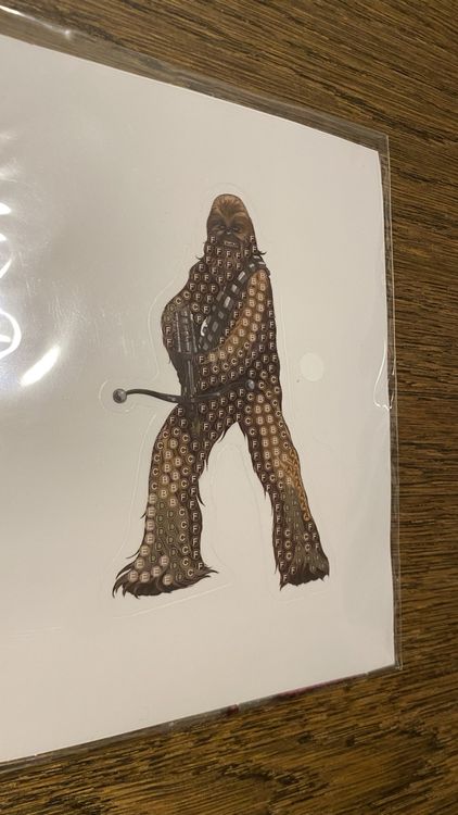 Star Wars Disney Crystal Art Sticker Set - Chewbacca Neu! (Neu und ...