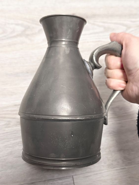 Antike Zinn Kanne Wasserkrug Zinnkanne | Kaufen auf Ricardo