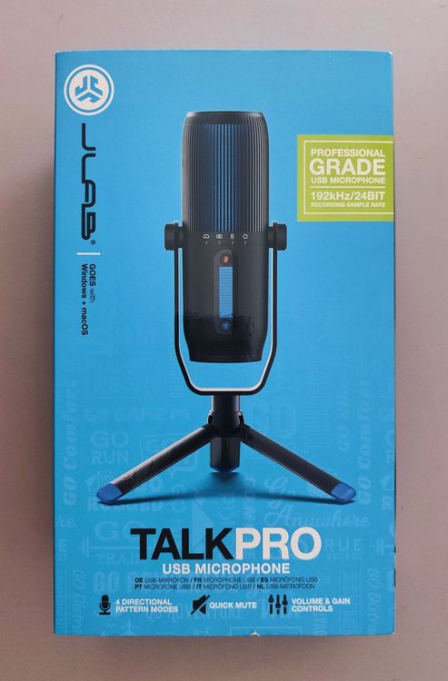 JLab Talk PRO Mikrofon Podcasting / Home Studio Mikrofon NEU (Neu und ...