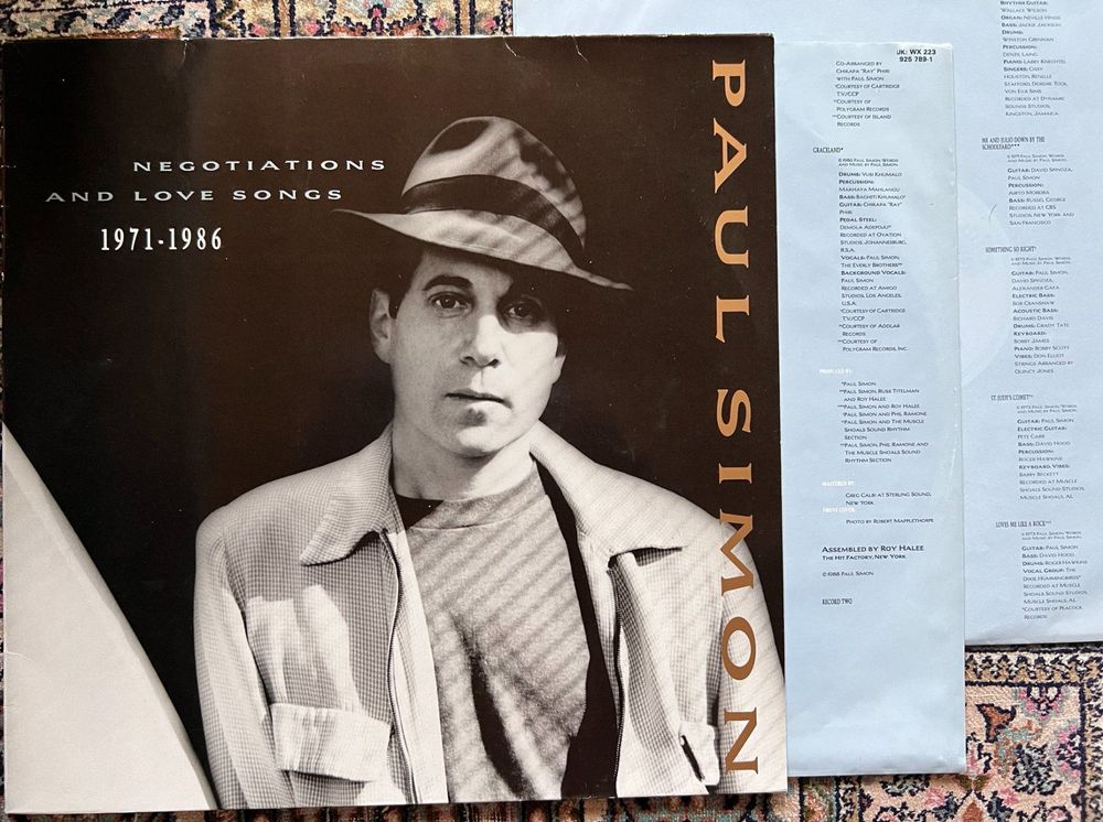 Paul Simon – Negotiations And Love Songs (1971-1986) 2 LP 🛀 (Gebraucht) in Unterseen für CHF 13. ...