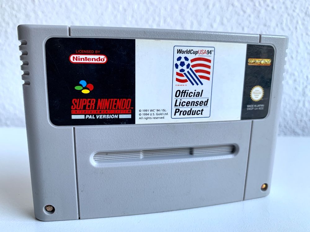 SNES World Cup USA '94 (Gebraucht) in Kaiseraugst für CHF 11 – mit ...