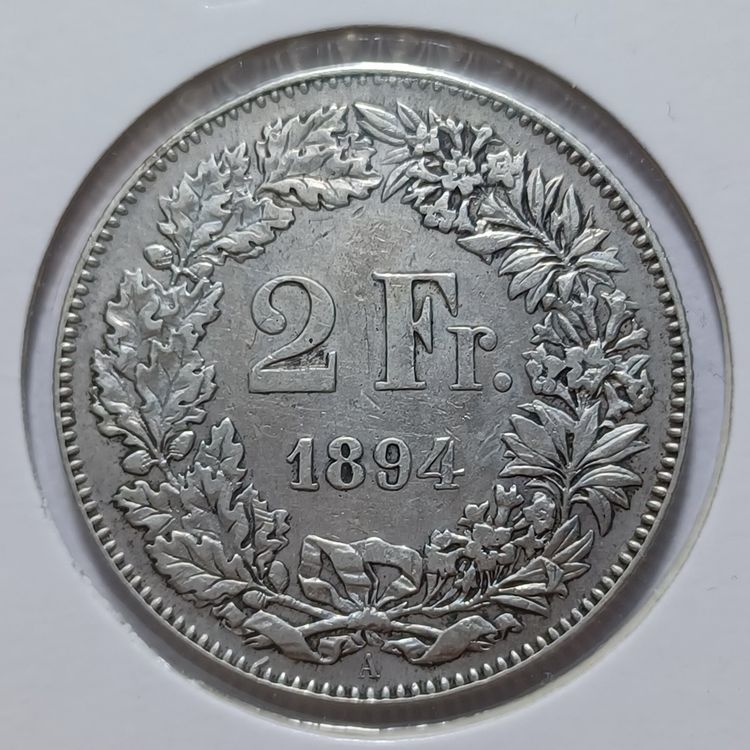 2 Franken 1894 ss | Kaufen auf Ricardo