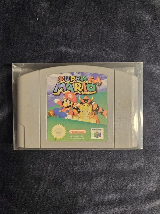 SUPER MARIO 64 - Modul + OVP - N64 - Rarität | Kaufen auf Ricardo