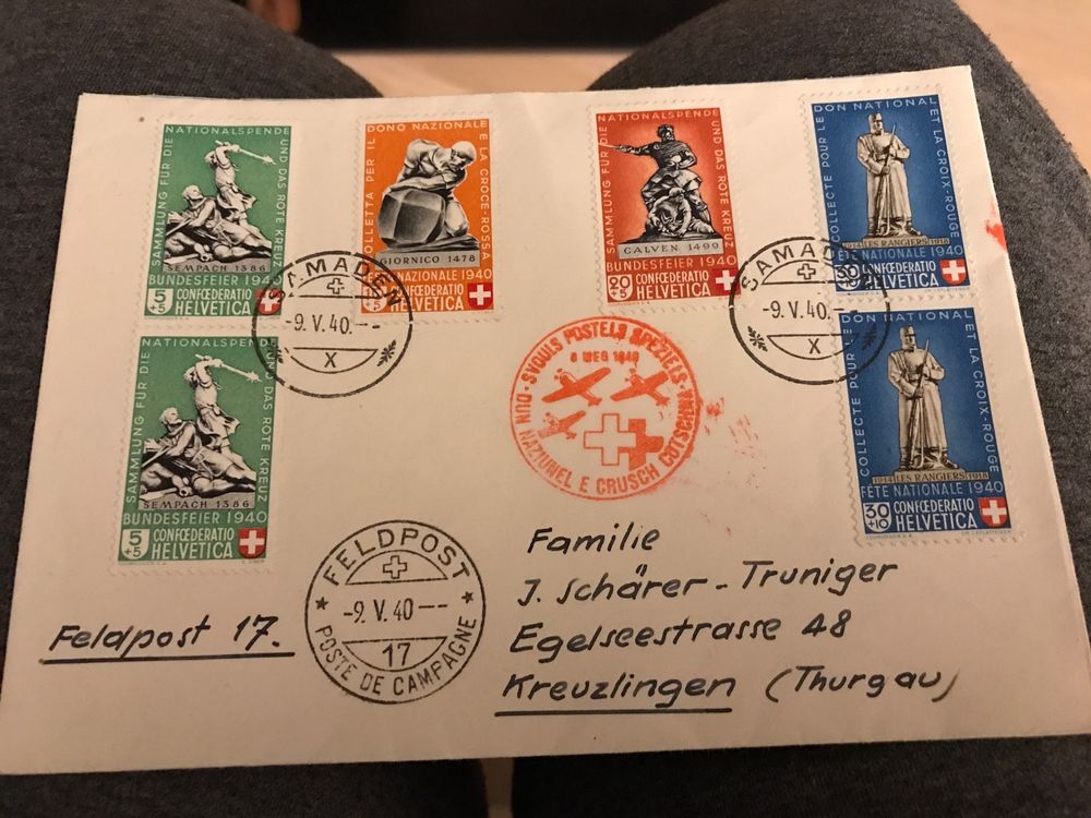 Schweizer Feldpost 1940 (Gebraucht) in Flawil für CHF 6 – mit Lieferung ...