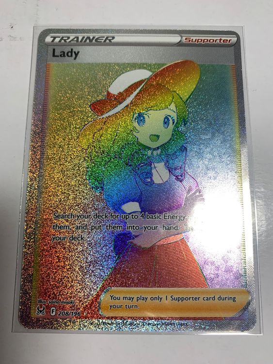 Pokemon Karte Rainbow Lady | Kaufen auf Ricardo