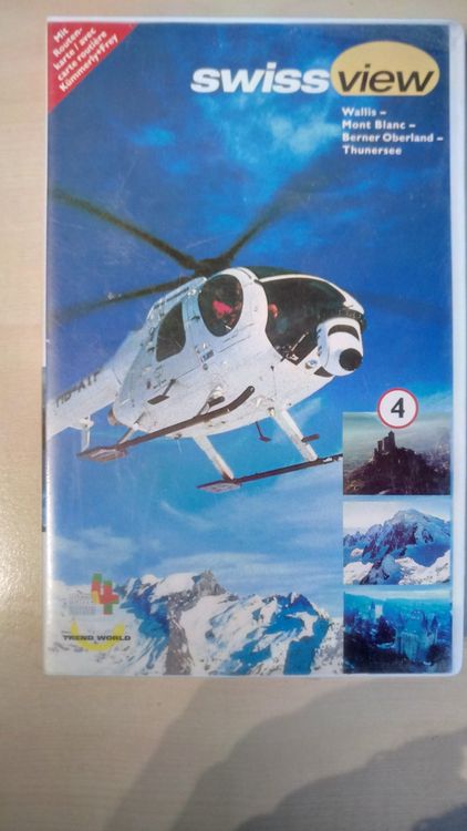 VHS-Video Swiss view 4 Wallis-Mont-Blanc-Berner Oberland (Gebraucht) in ...