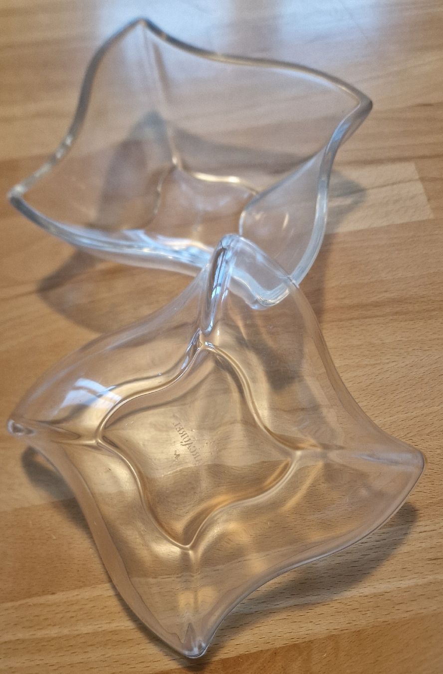 Schicke Glas Schalen, 2 Stk. Ideal für Apéro oder Snacks! (Gebraucht ...
