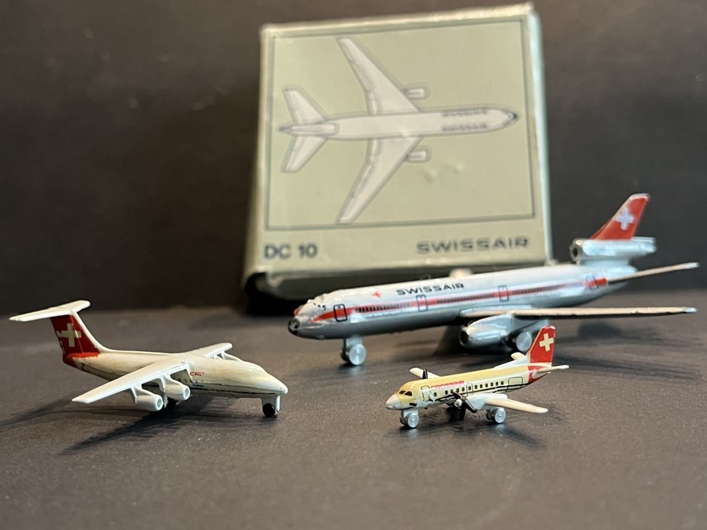 Swissair DC-10 Crossair SF340 Jumbolino Flugzeug Modelle | Kaufen auf ...