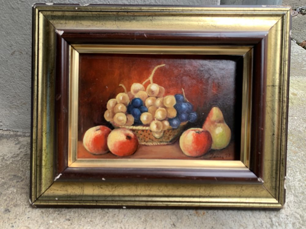 Ölgemälde Stillleben Früchte Karina signiert gerahmt (Gebraucht) in Lyss für CHF 11 – mit ...