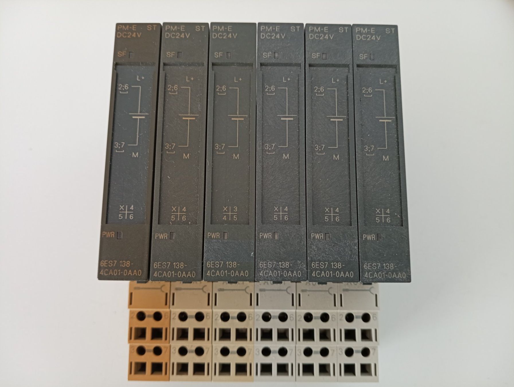 6 x SIEMENS SIMATIC DP / ET200S PM 24VDC 6ES7138-4CA01-0AA0 (Gebraucht ...