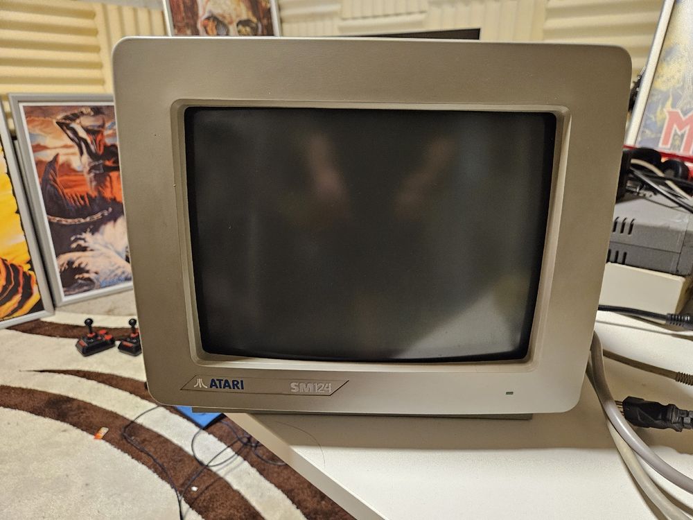 Atari SM124 s/w Monochrom-Monitor | Kaufen auf Ricardo