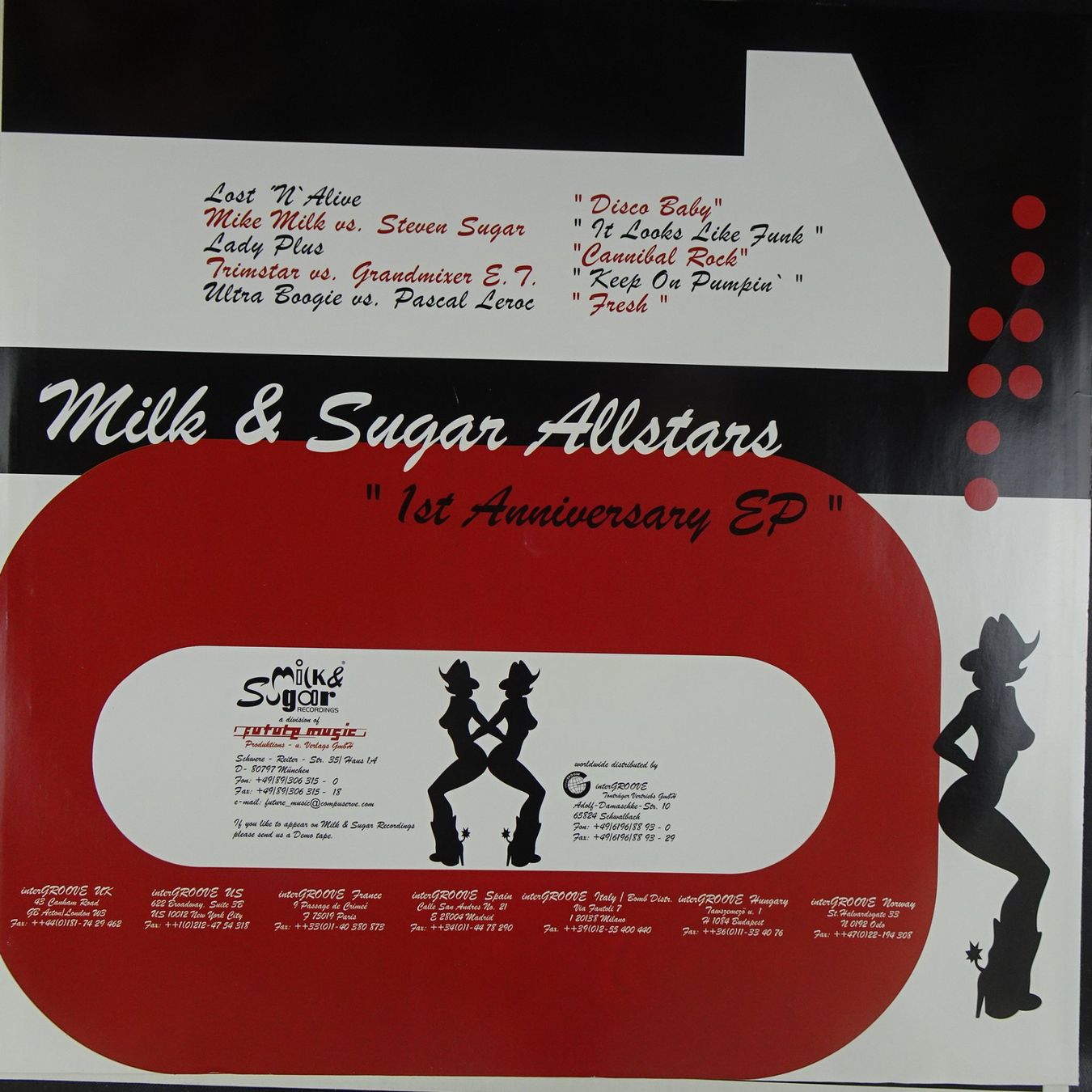 Milk & Sugar Allstars 1st. Anniversary EP (12" Vinyl) (Gebraucht) in ...