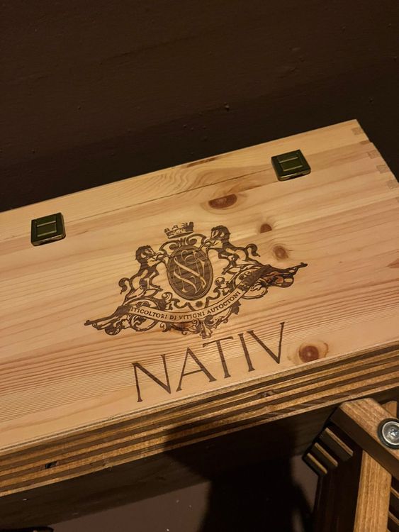 Bicento "Nativ" in original 6er-Holzkiste, Jg. 2014 (Neu (gemäss ...