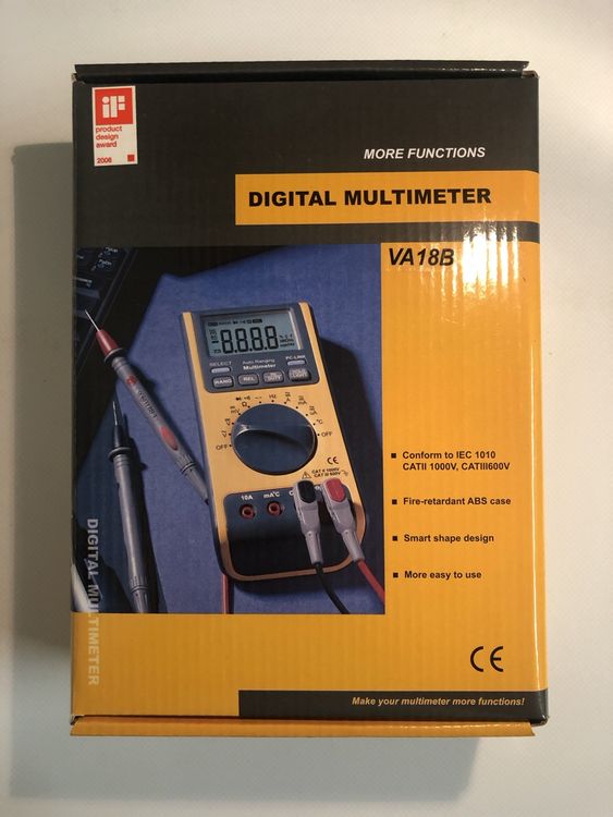 Digitales Multimeter VA18B | Kaufen auf Ricardo
