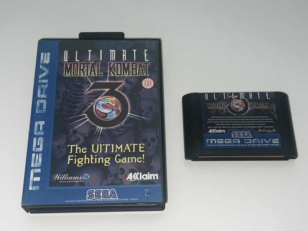 Sega Mega Drive Spiel - Ultimate Mortal Kombat 3 (OVP) (Gebraucht) in Zürich für CHF 29 – mit ...
