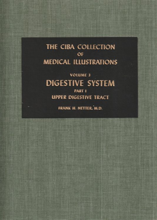 F. Netter, Digestive System, Part 1, Vol 3, 1959 (Gebraucht) in Zürich ...