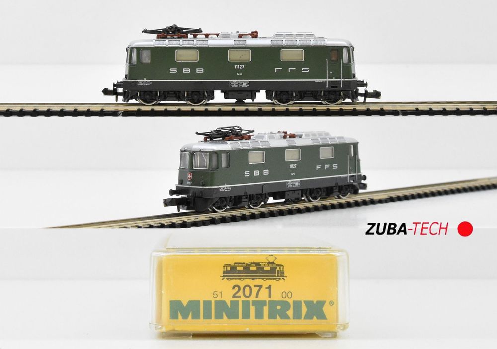 Minitrix 512071 E-Lok Re 4/4 II SBB Spur N Analog mit OVP (Gebraucht) in St. Gallen für CHF 58 ...