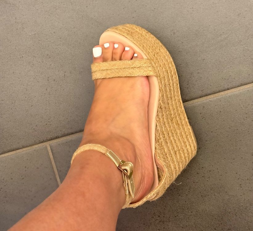 Sommer Keilabsatz Sandalen (Neu (gemäss Beschreibung)) in Grafenried ...