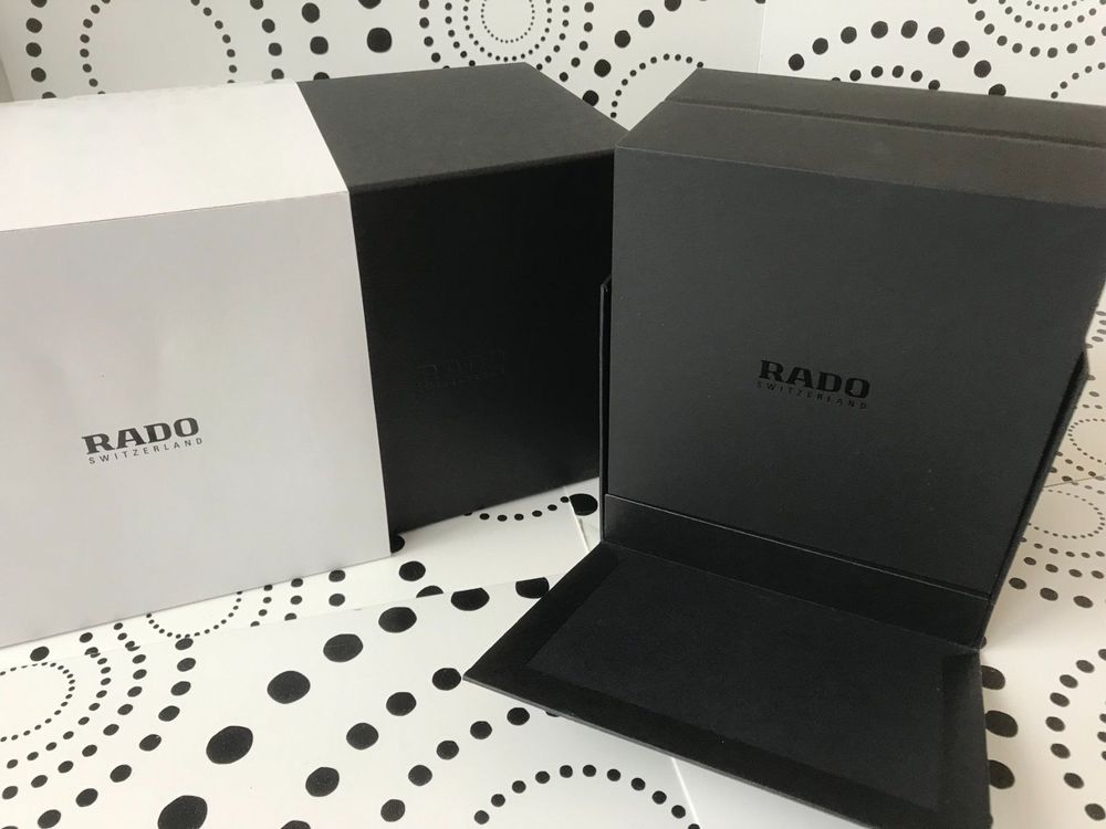 RADO ORIGINAL - WATCH CASE BOX ECRIN SCHACHTEL - NEW !!! (Neu (gemäss ...