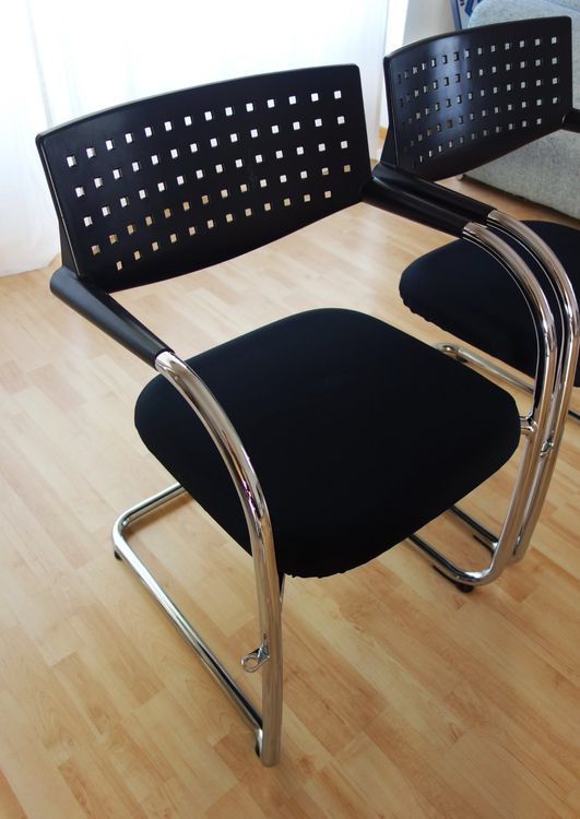 2 Vitra Visavis Bürostühle, Design Antonio Citterio + Löw | Kaufen auf Ricardo