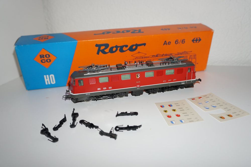 Roco 43536 - SBB Ae 6/6 rot Altdorf H0/DC (Gebraucht) in Matten b. Interl für CHF 74 – mit ...