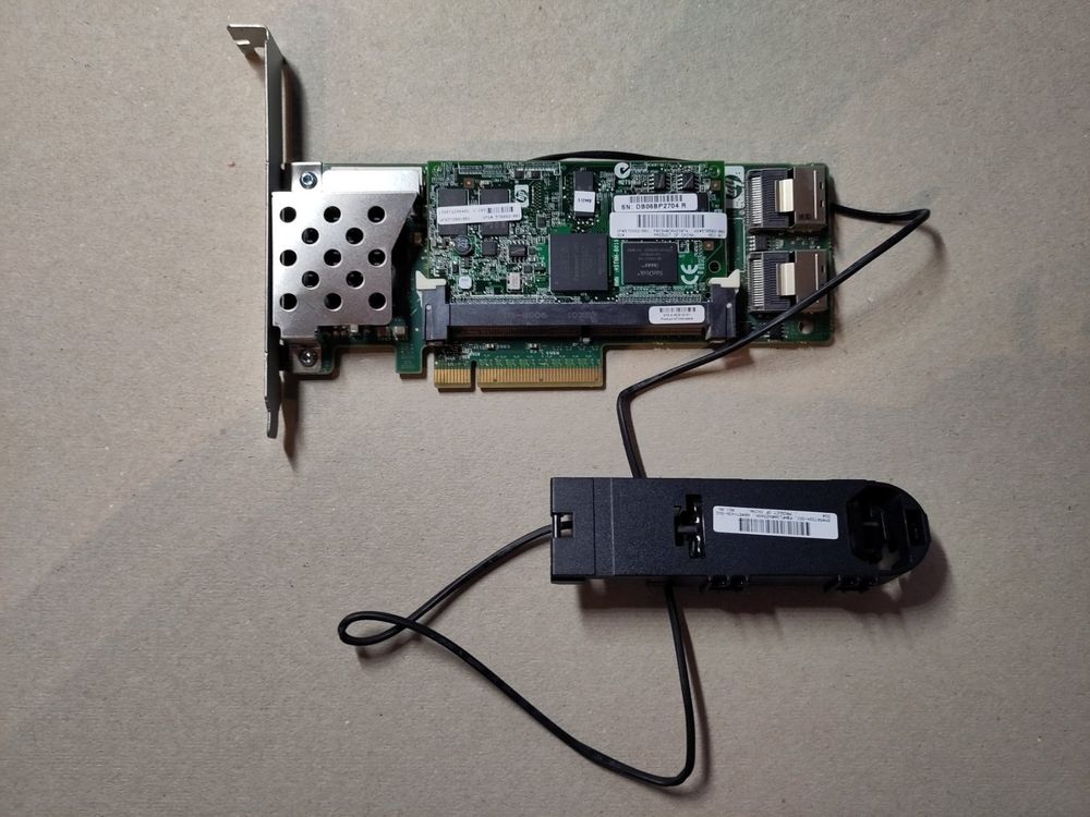 HP Smart Array P410 SAS RAID Controller 512 MB Cache + Akku | Kaufen ...
