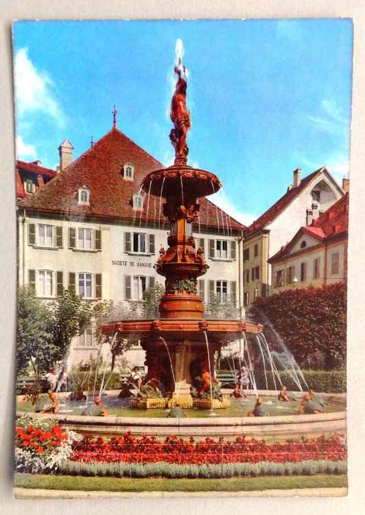 La Chaux-de-Fonds, Fontaine Monumentale (Gebraucht) in Fétigny für CHF 1 – mit Lieferung auf ...