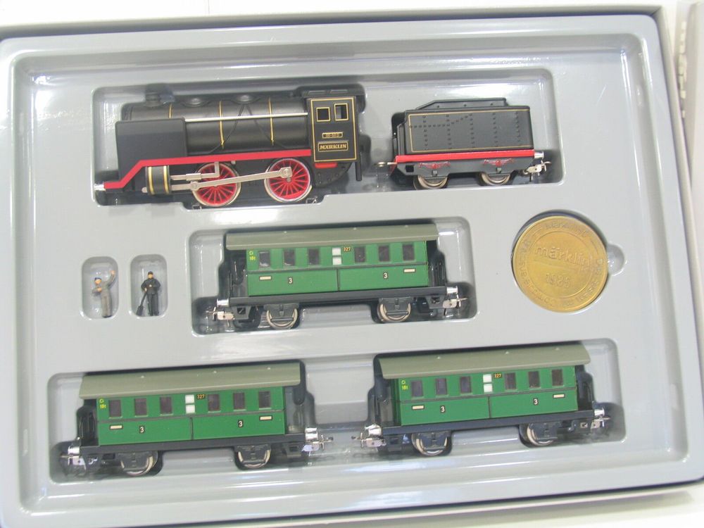 Märklin 0050D R700 Dampflok Zug Set 00 Replika 1985 Blech (Neu (gemäss ...