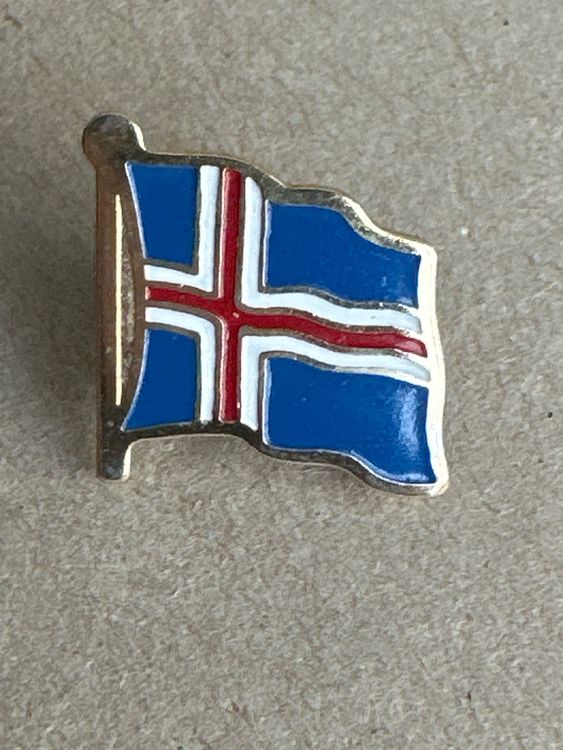 Pin Flagge Island (Gebraucht) in Glattbrugg für CHF 1.4 – mit Lieferung ...