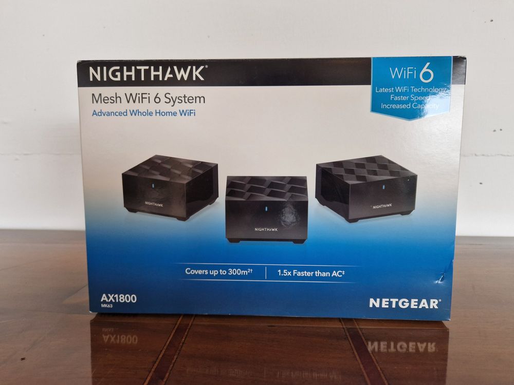 Netgear MK63 Nighthawk Mesh WiFi 6 System 3er Set | Kaufen auf Ricardo