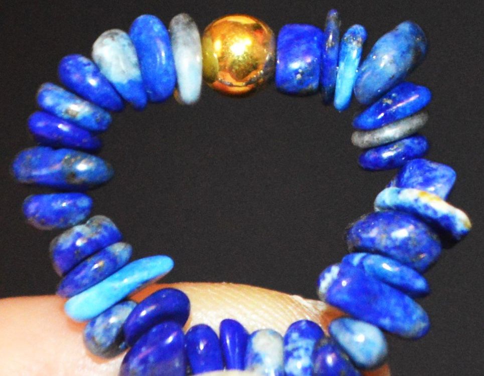 Ring A-926 – Lapislazuli – Elastisch | Kaufen auf Ricardo