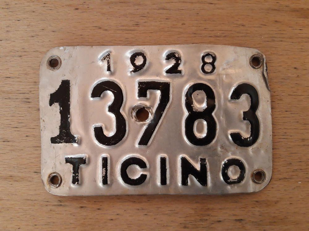 Targa TI anno 1928 (Gebraucht) in für CHF 102 – mit Lieferung auf ...