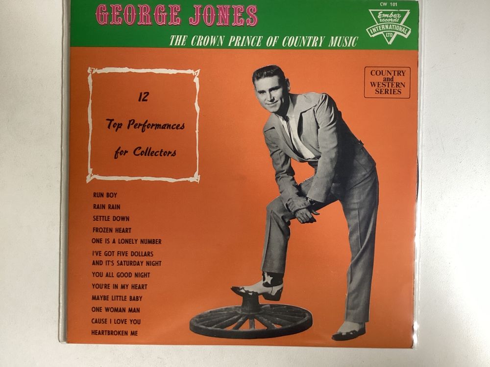 George Jones LP - Crown Prince Of Country Music (Gebraucht) in ...