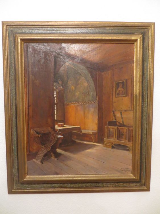 Bild von Karl Friedrich Gsur (1871-1939) Burg Meran 1911 (Gebraucht) in ...